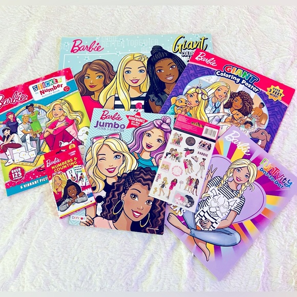 Barbie | Other | Barbie Coloring Books | Poshmark